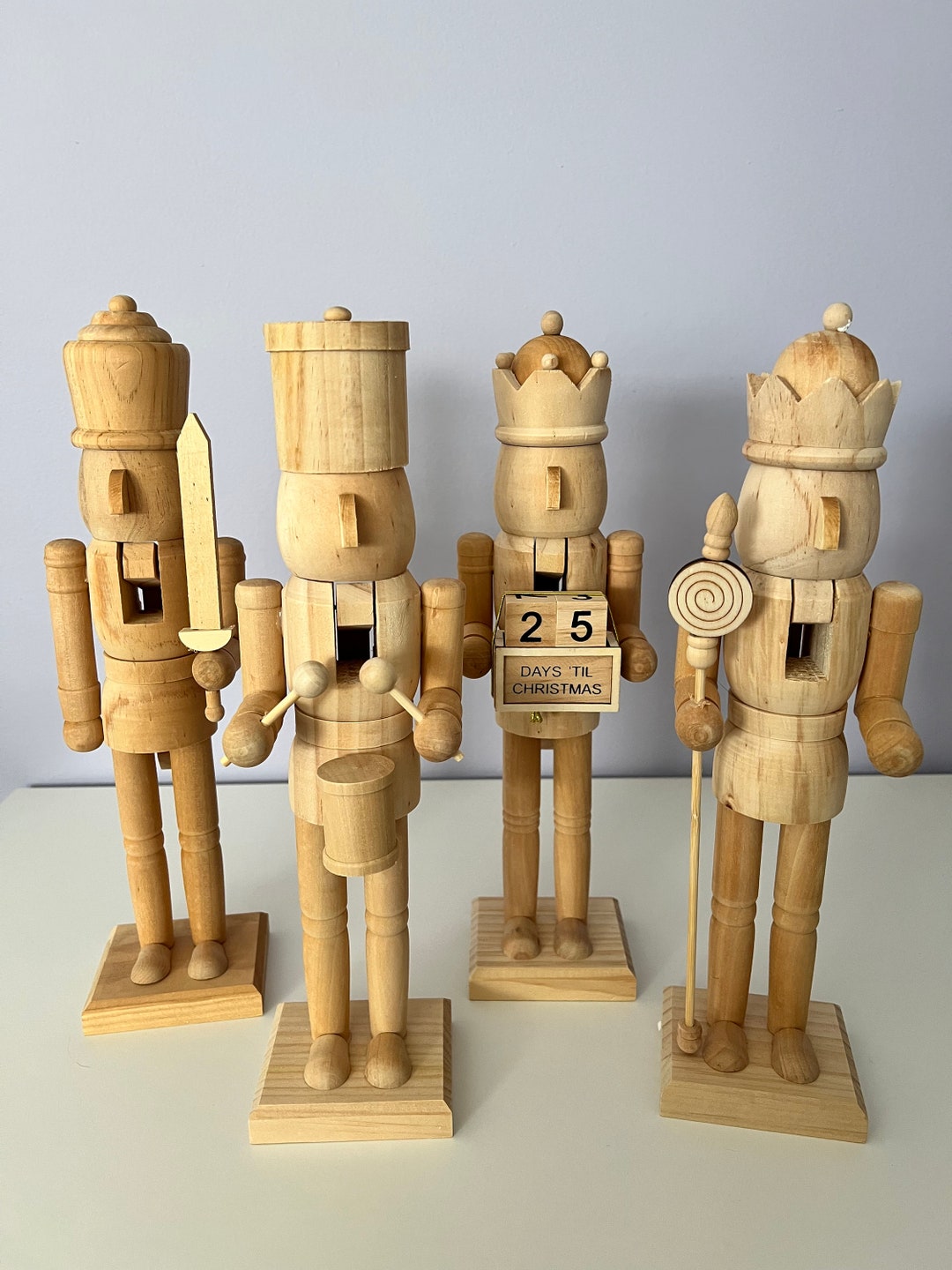 Custom Color Hand Painted Wooden Nutcrackers - Etsy