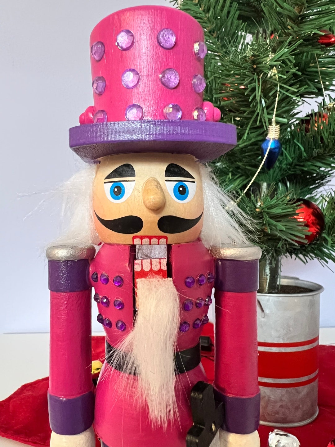 Hand Painted Wooden Nutcracker - Etsy