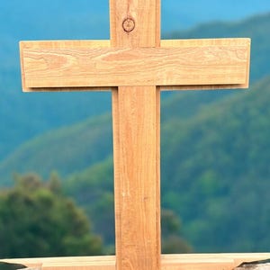 Handmade Cedar Garden Cemetery Box With Cross - Etsy