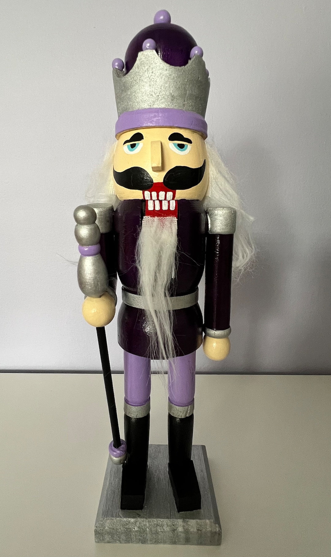 Hand Painted Wooden Nutcracker - Etsy