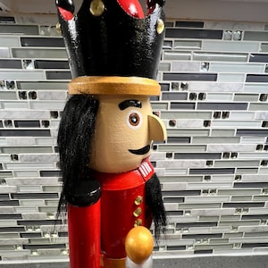 Hand Painted Nutcrackers 18 Inch Tall - Etsy