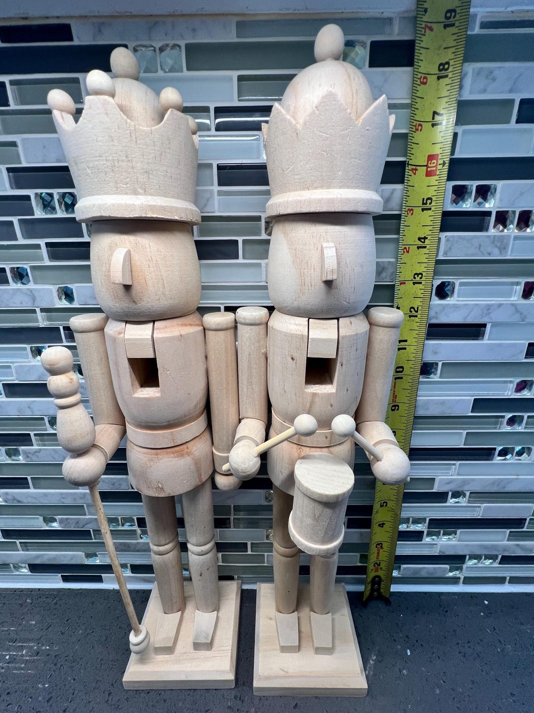 Custom Color Hand Painted Wooden Nutcrackers - Etsy