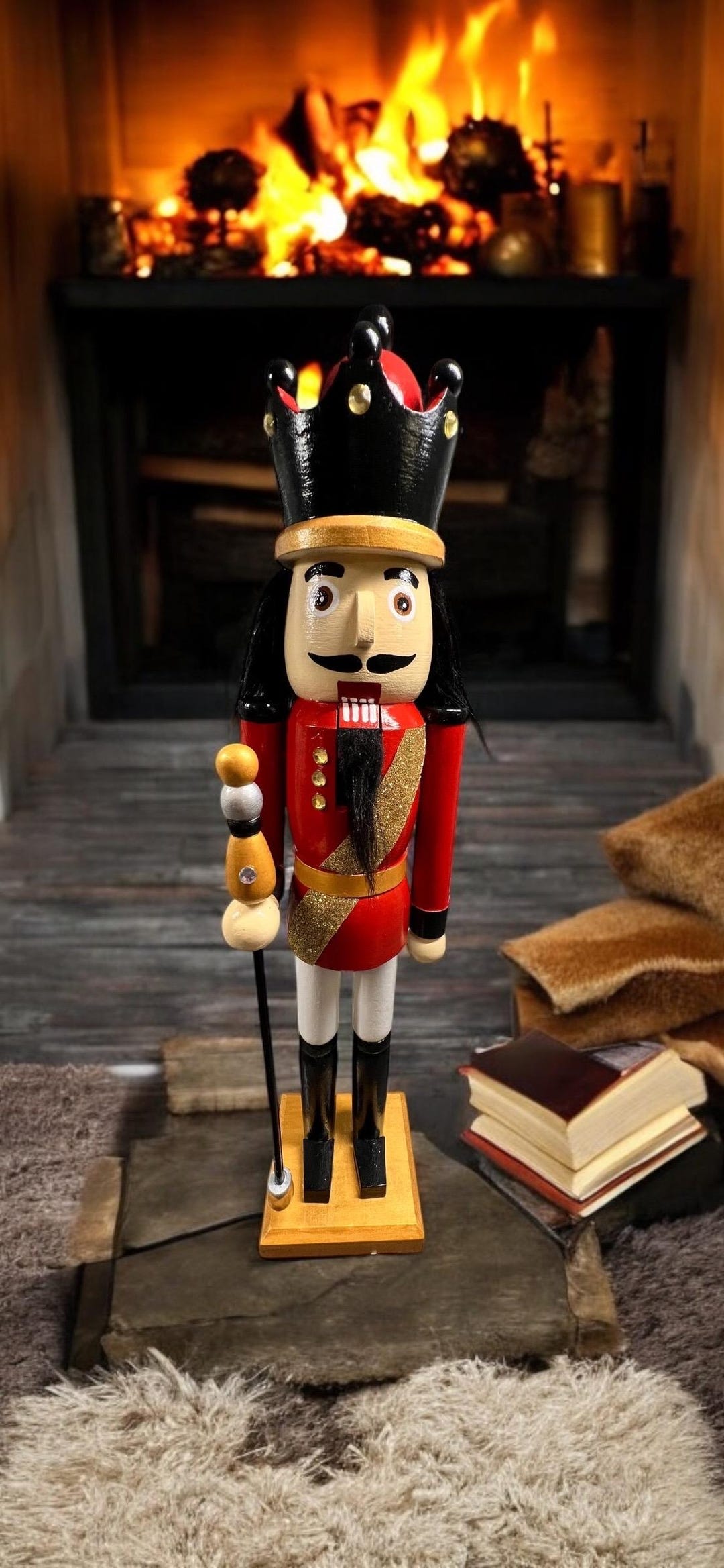 Hand Painted Nutcrackers 18 Inch Tall - Etsy