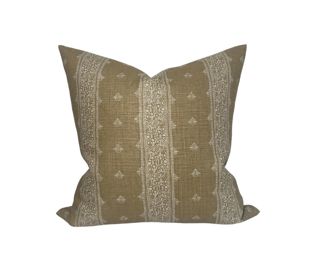 FEZ Pillow Cover in Bronze, Designer Pillow Covers, Decorative Pillows ...