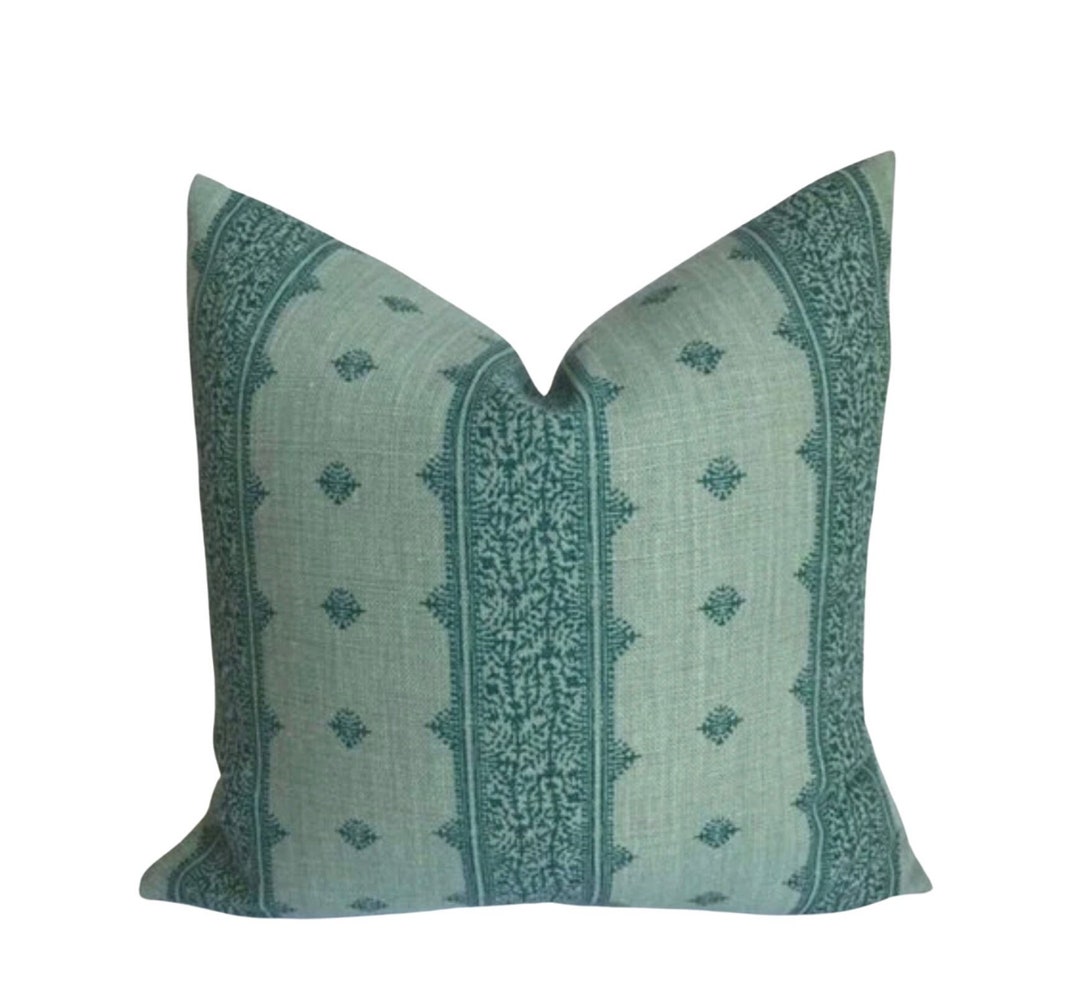 FEZ Pillow Cover in Blue, Designer Pillow Covers, Decorative Pillows - Etsy