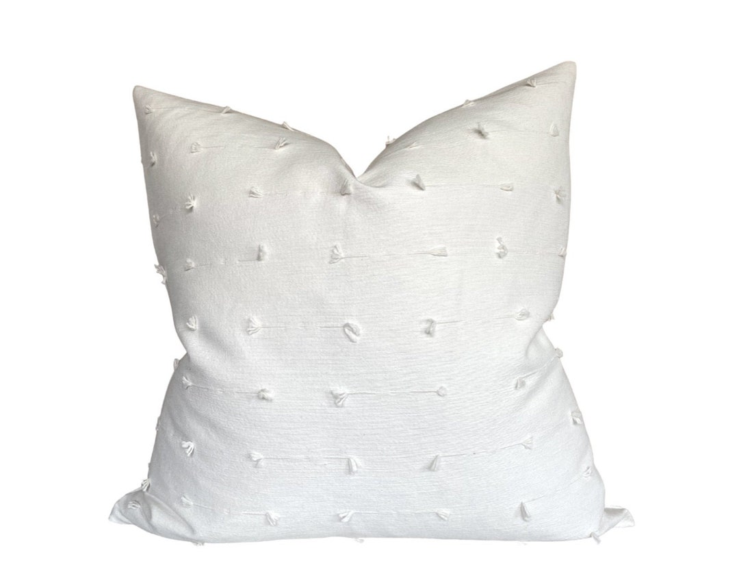 Teton Pillow Cover in Snow, Designer Pillow Covers, F Schumacher ...