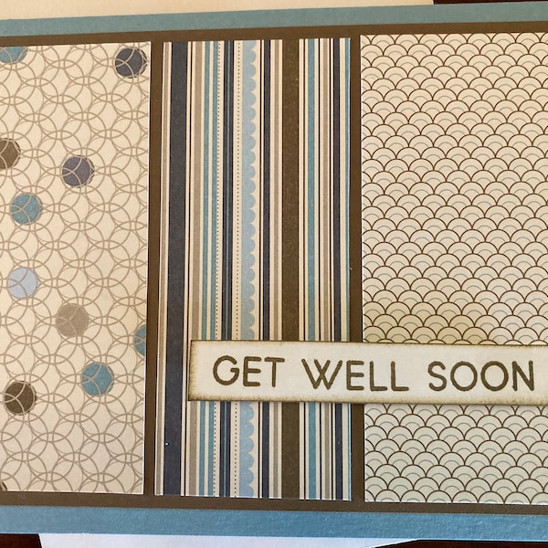 Masculine Get Well - Etsy