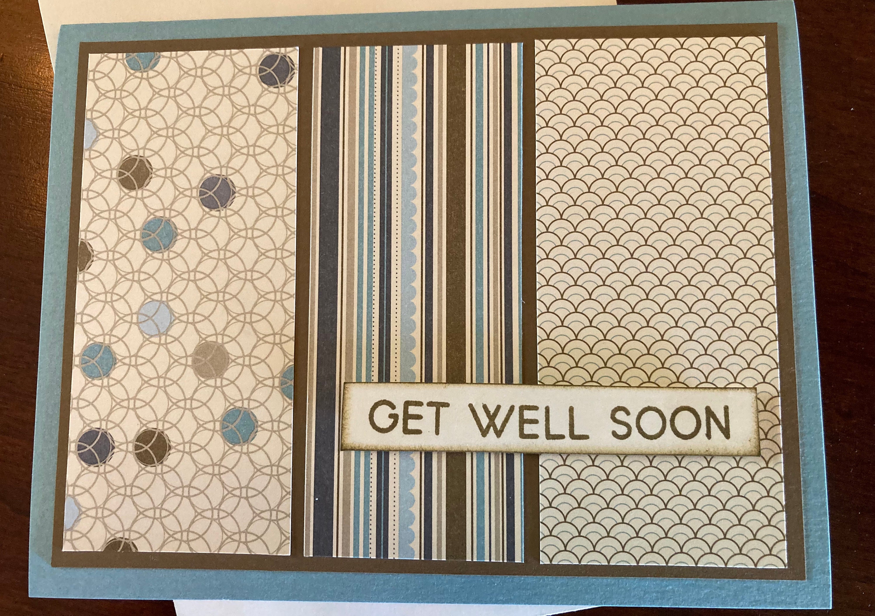 Get Well Soon, Handmade Card - Etsy