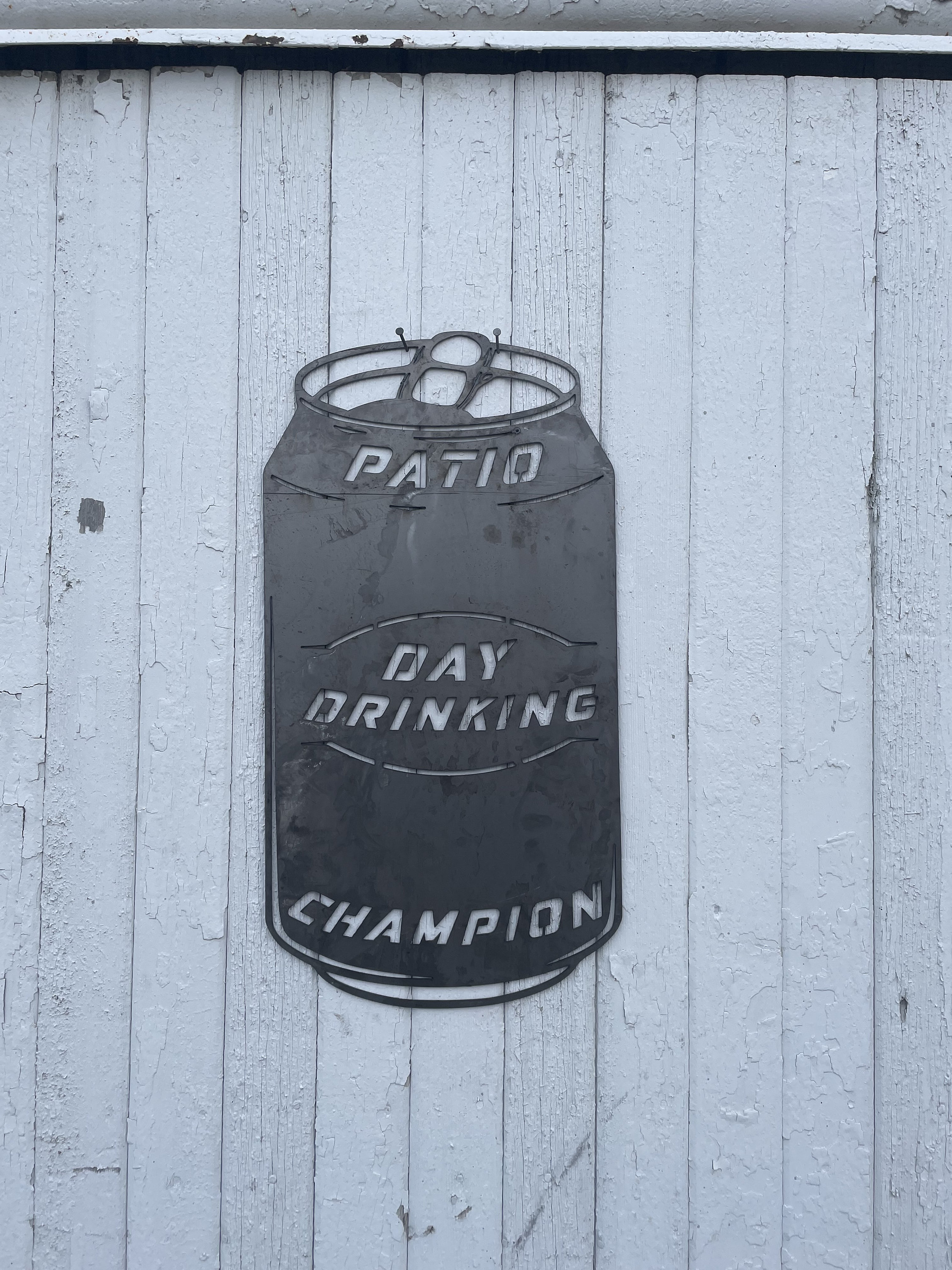 Patio Day Drinking Champion Beer Can .DXF - Etsy