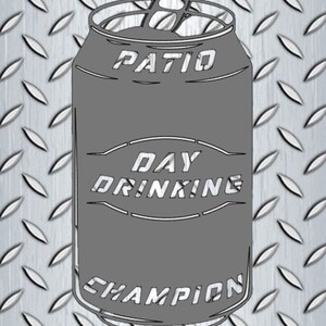 Patio Day Drinking Champion Beer Can .DXF - Etsy