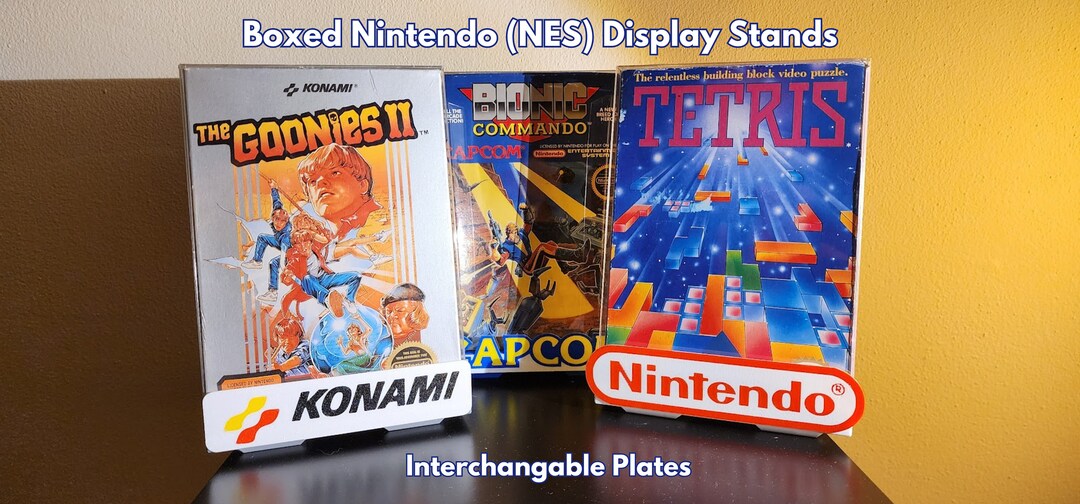 Boxed Nintendo NES Display Stand - Etsy