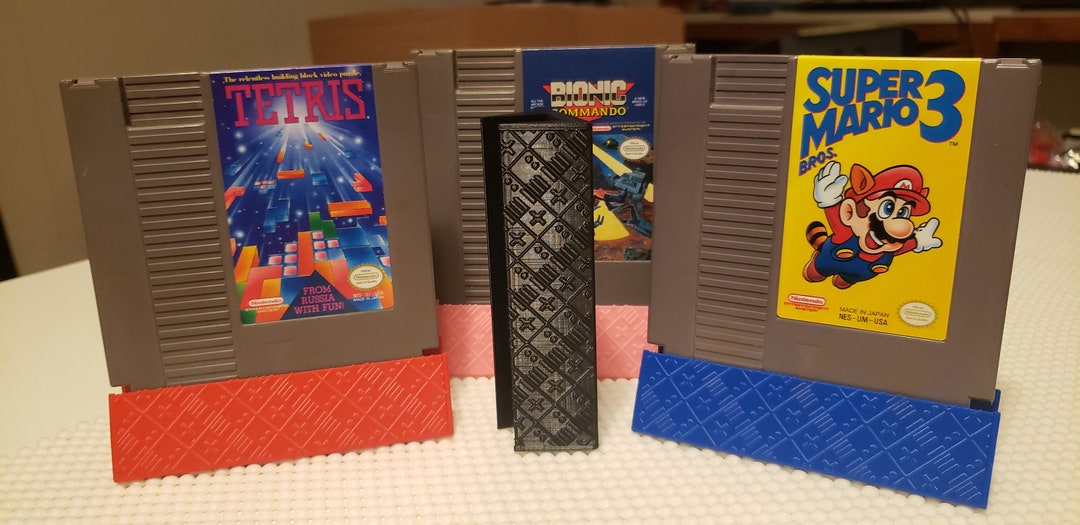 Nintendo NES Cartridge Display Stand - Etsy