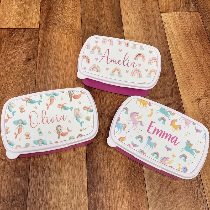 Girls Lunch Box - Etsy