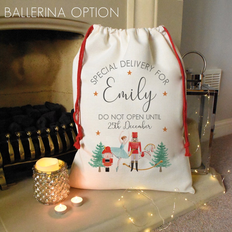 Personalised Christmas Sack - Personalised Family Christmas Sacks ...