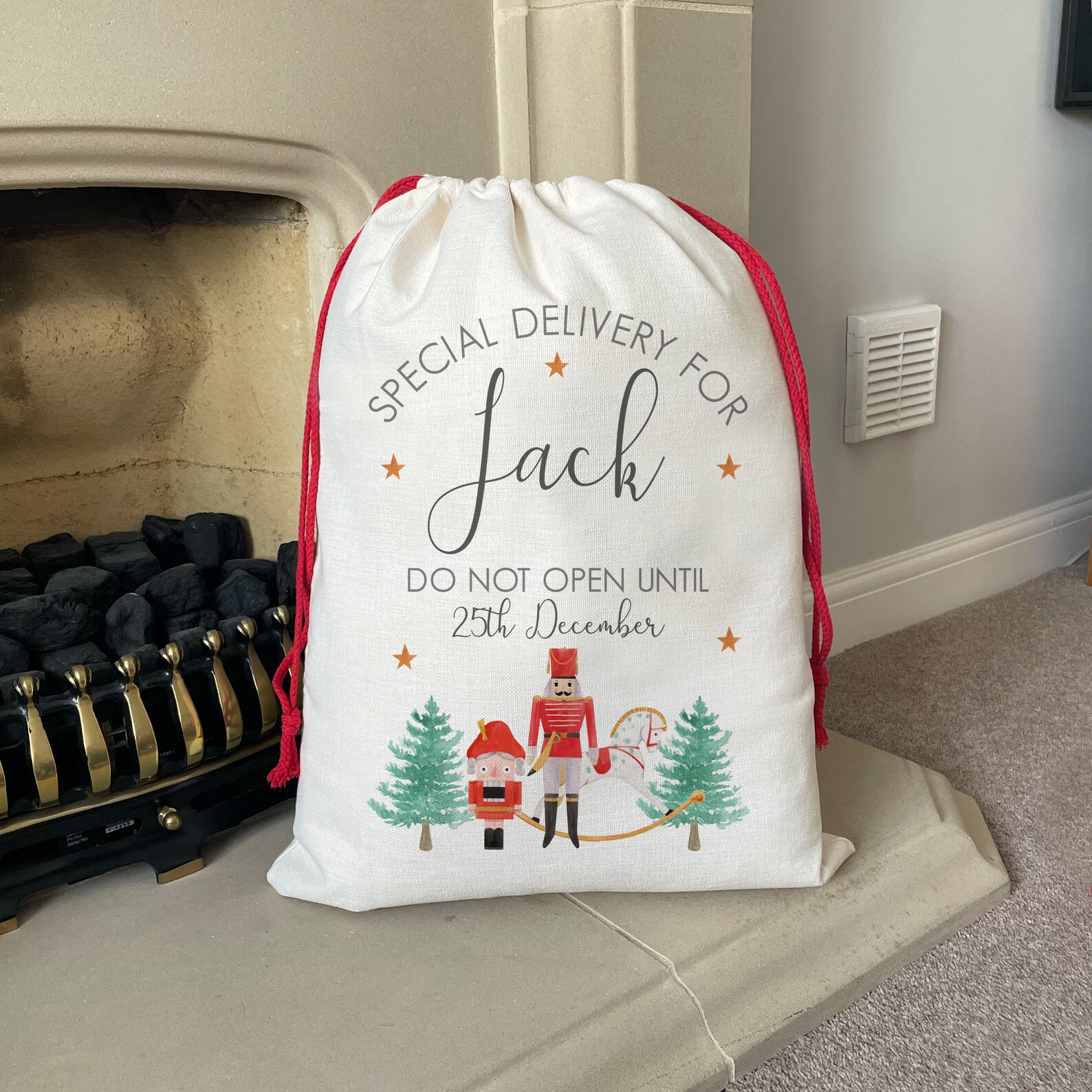 Personalised Christmas Sack - Personalised Family Christmas Sacks ...
