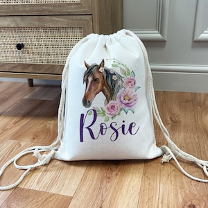 Personalised Horse Riding Bag - Horse Bags - Horse Gifts - Horse Kit ...