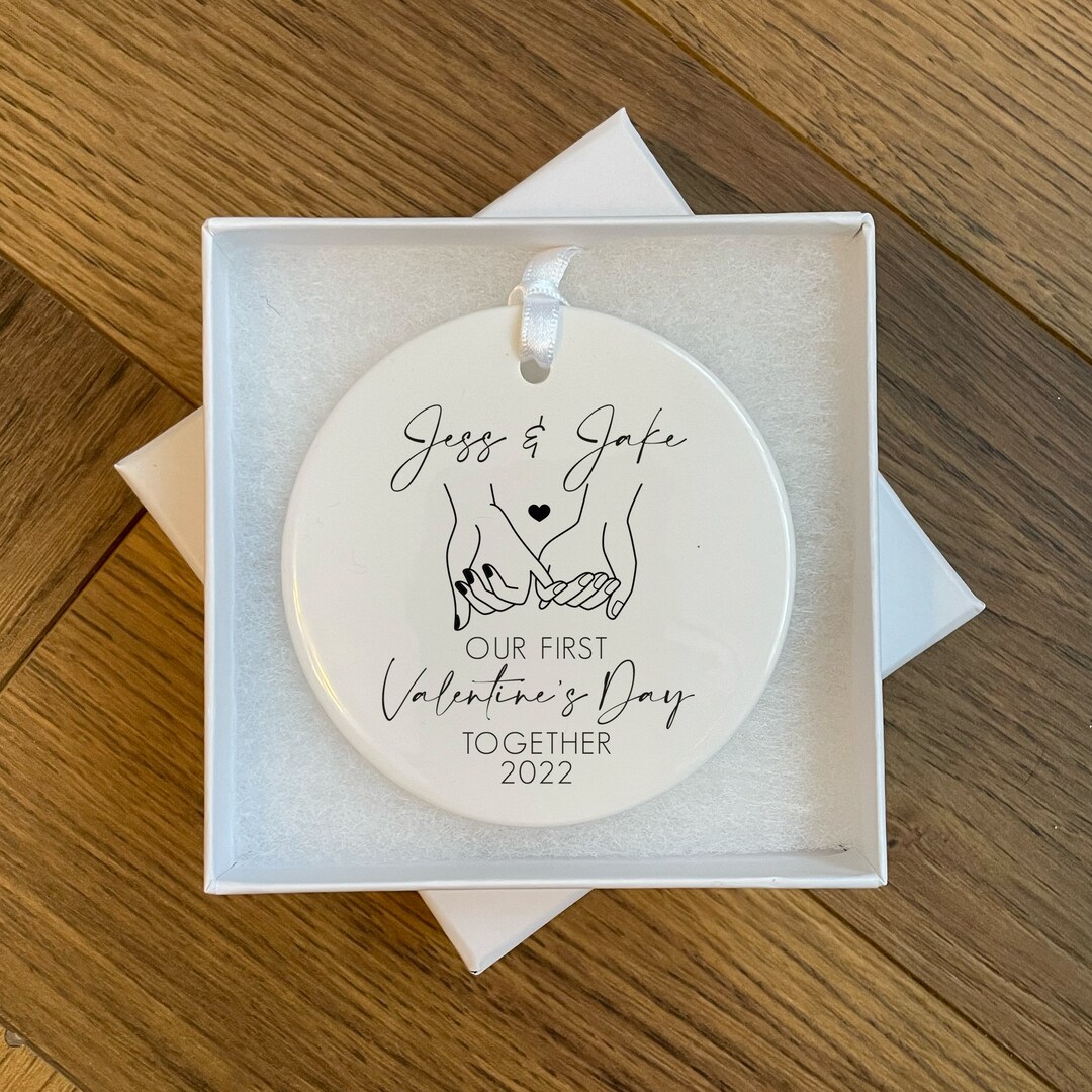 Personalised First Valentine's Day Together Gift - First Valentines ...