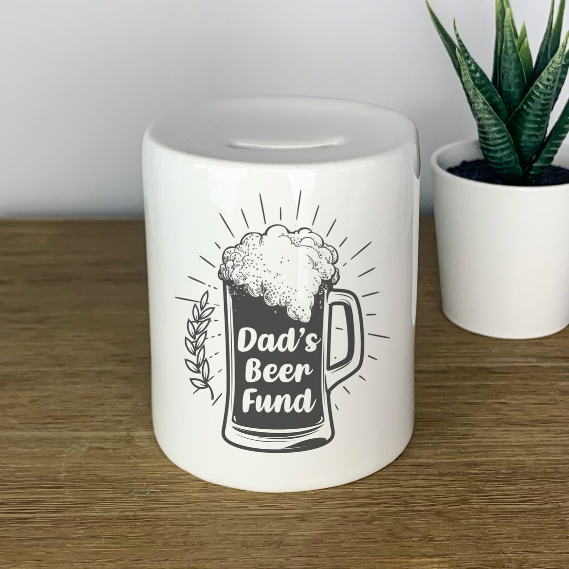 Personalised Beer Fund Money Box Personalised Father's - Etsy UK