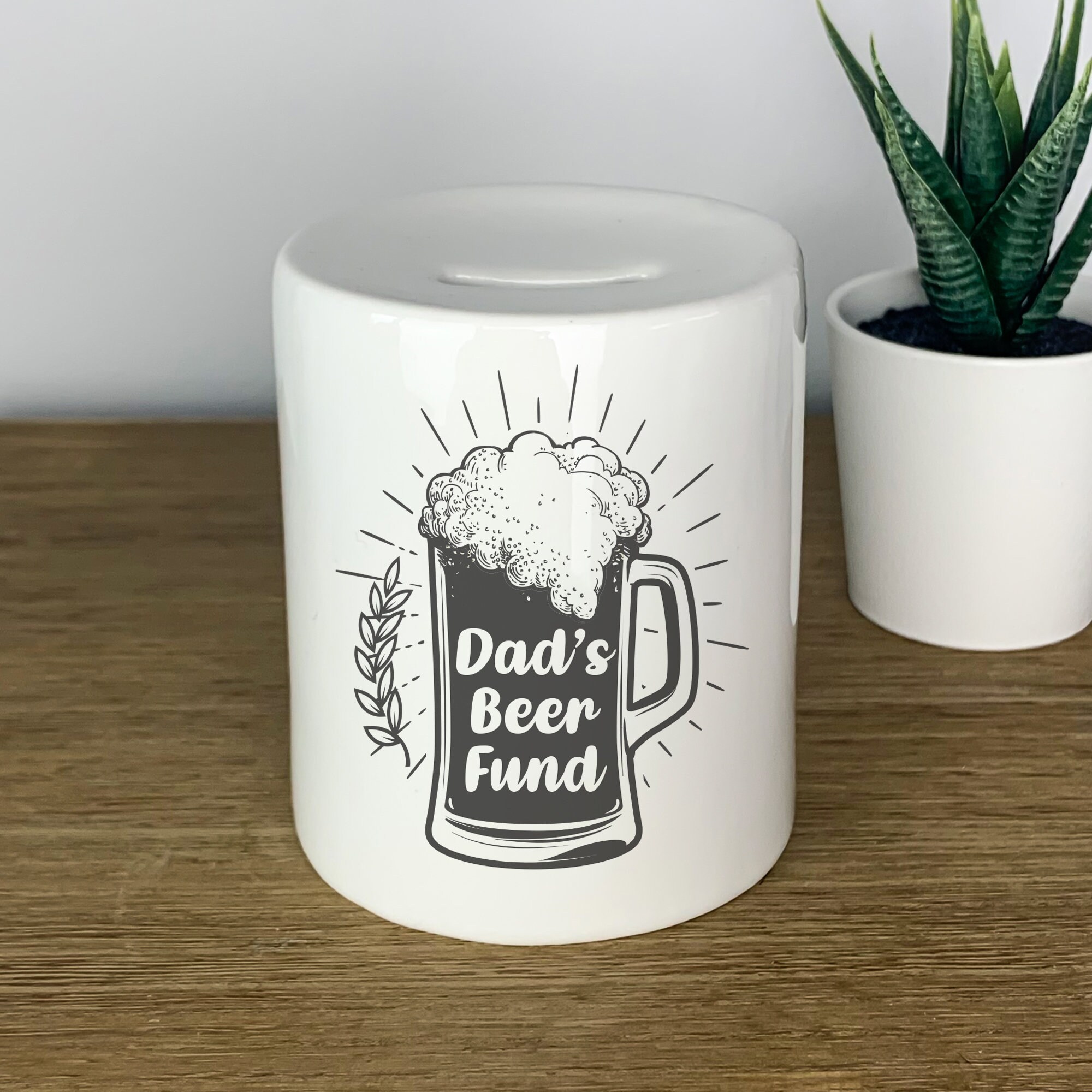 Personalised Beer Fund Money Box Personalised Father's - Etsy UK