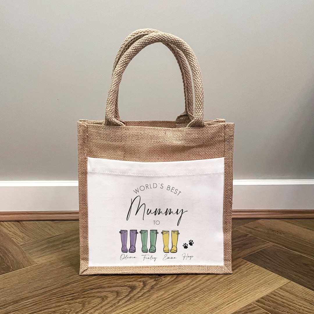 Personalised Best Mummy Bag - Mother's Day Gift - Nanny Gifts ...