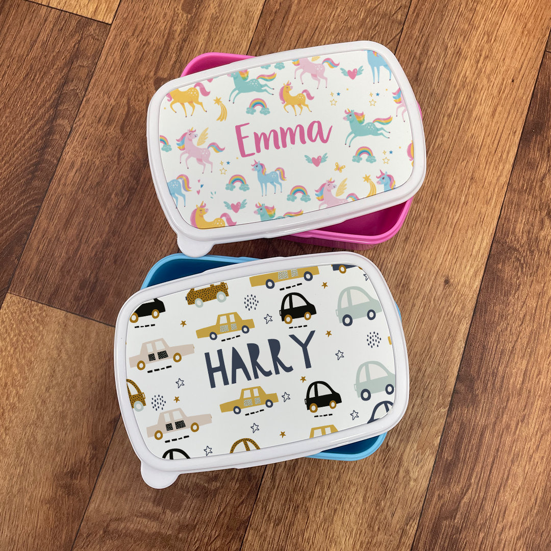 Personalised Snack Box Kids Lunch Bag Boys Lunch Box - Etsy UK