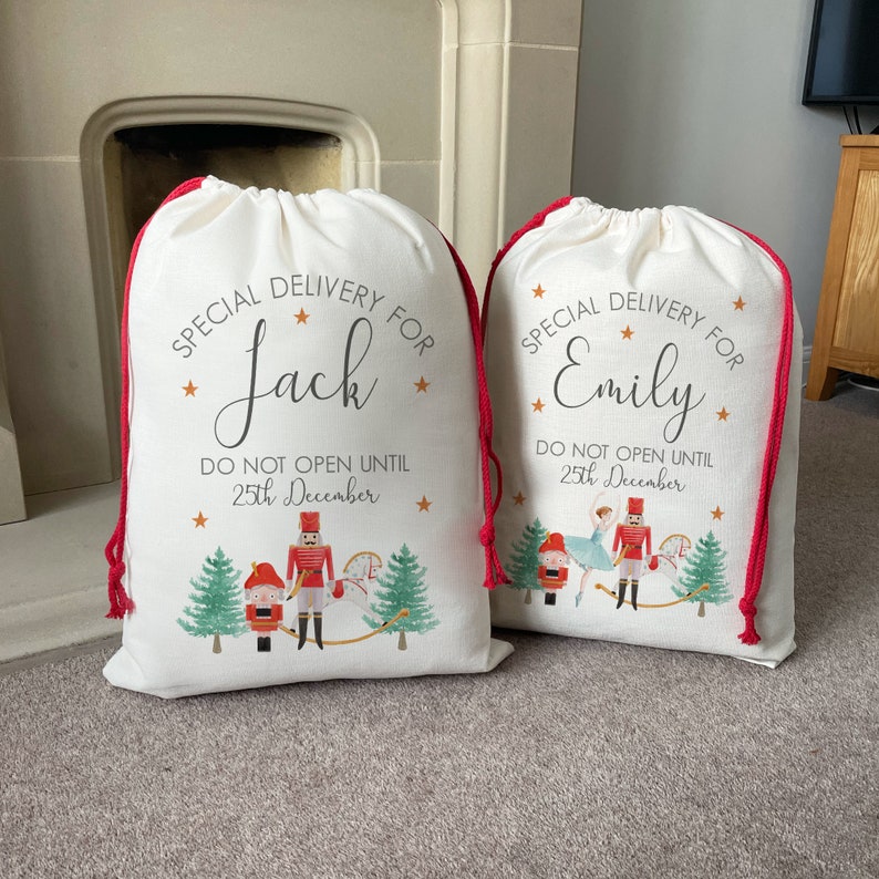Personalised Christmas Sack - Personalised Family Christmas Sacks ...