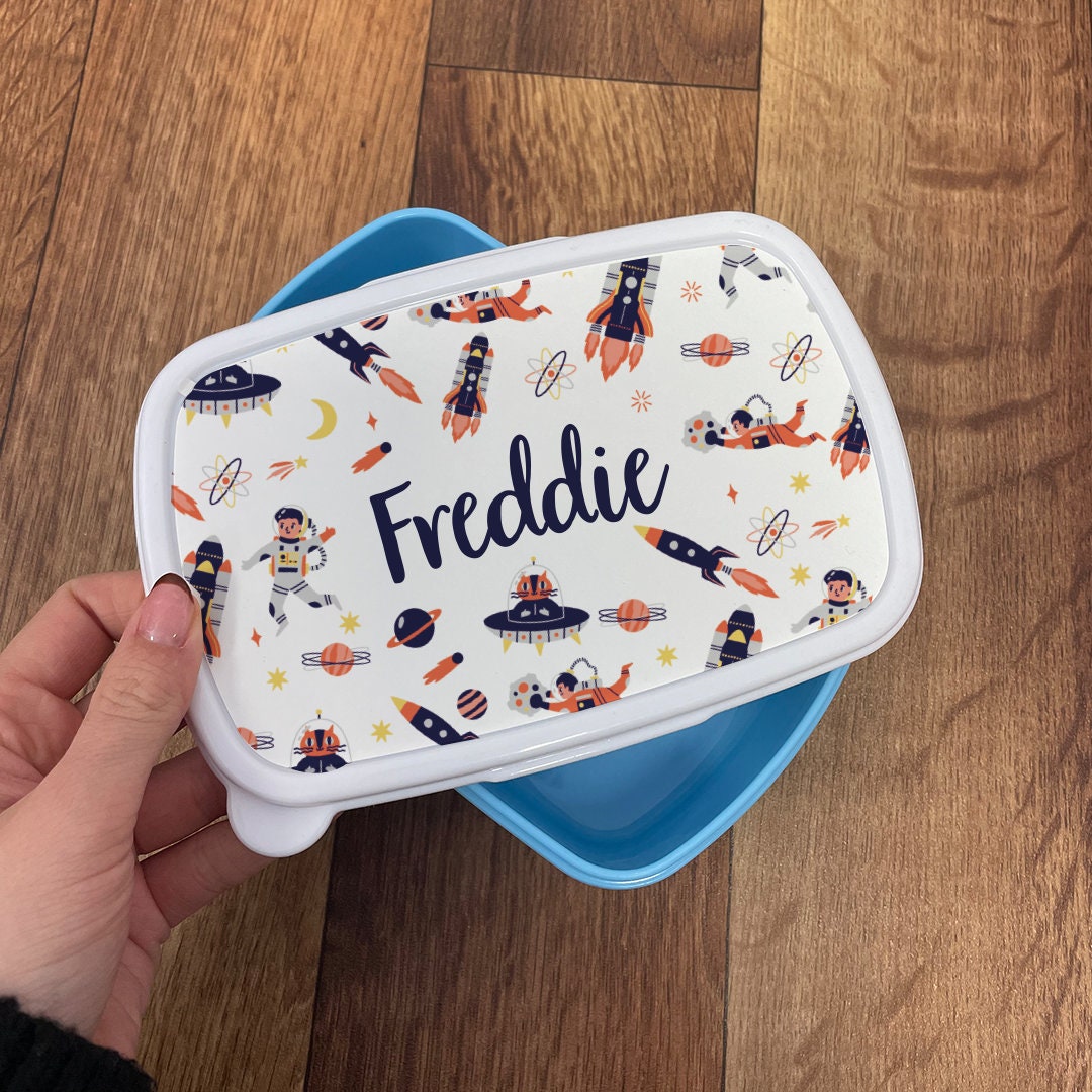 Personalised Snack Box Kids Lunch Bag Boys Lunch Box - Etsy UK