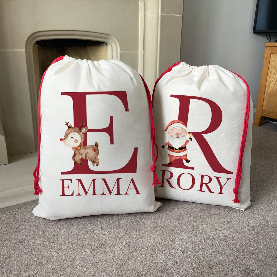 Personalised Santa Sack - Personalised Christmas Sack - Personalised ...