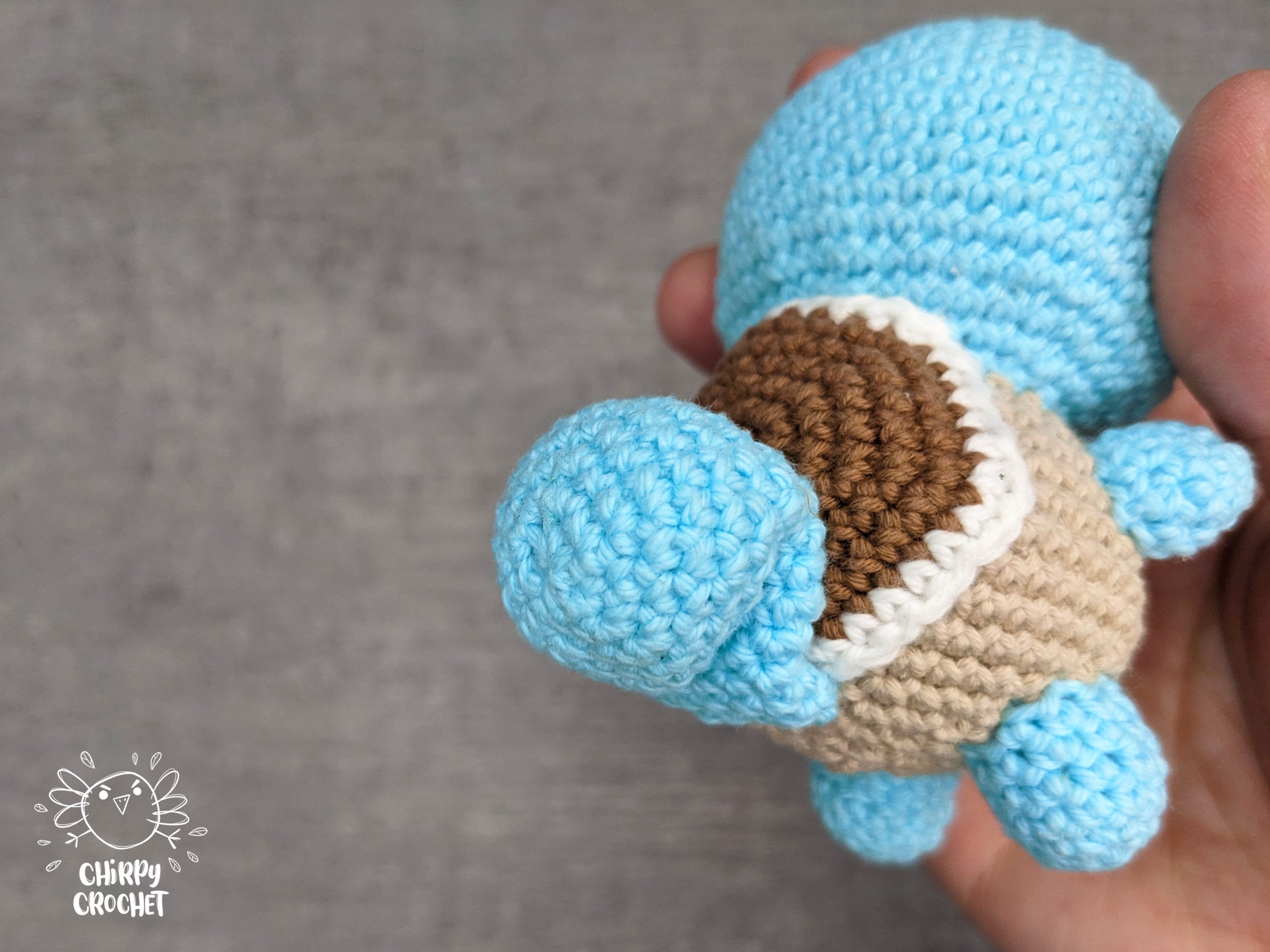 CROCHET PATTERN Squirtle Amigurumi Beginner Friendly - Etsy