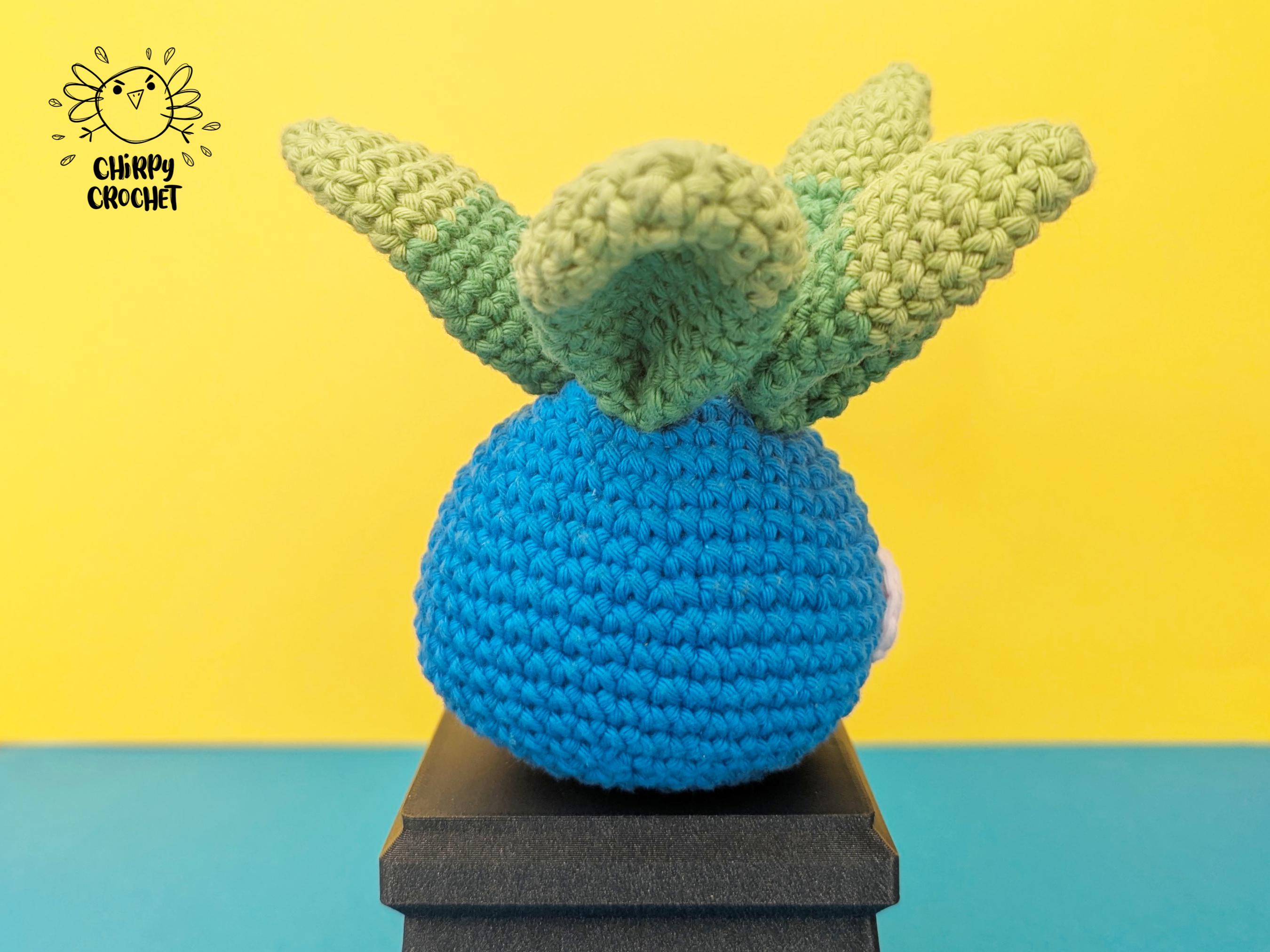 Oddish - CROCHET PATTERN - Amigurumi Beginner Friendly Pattern Pokemon ...