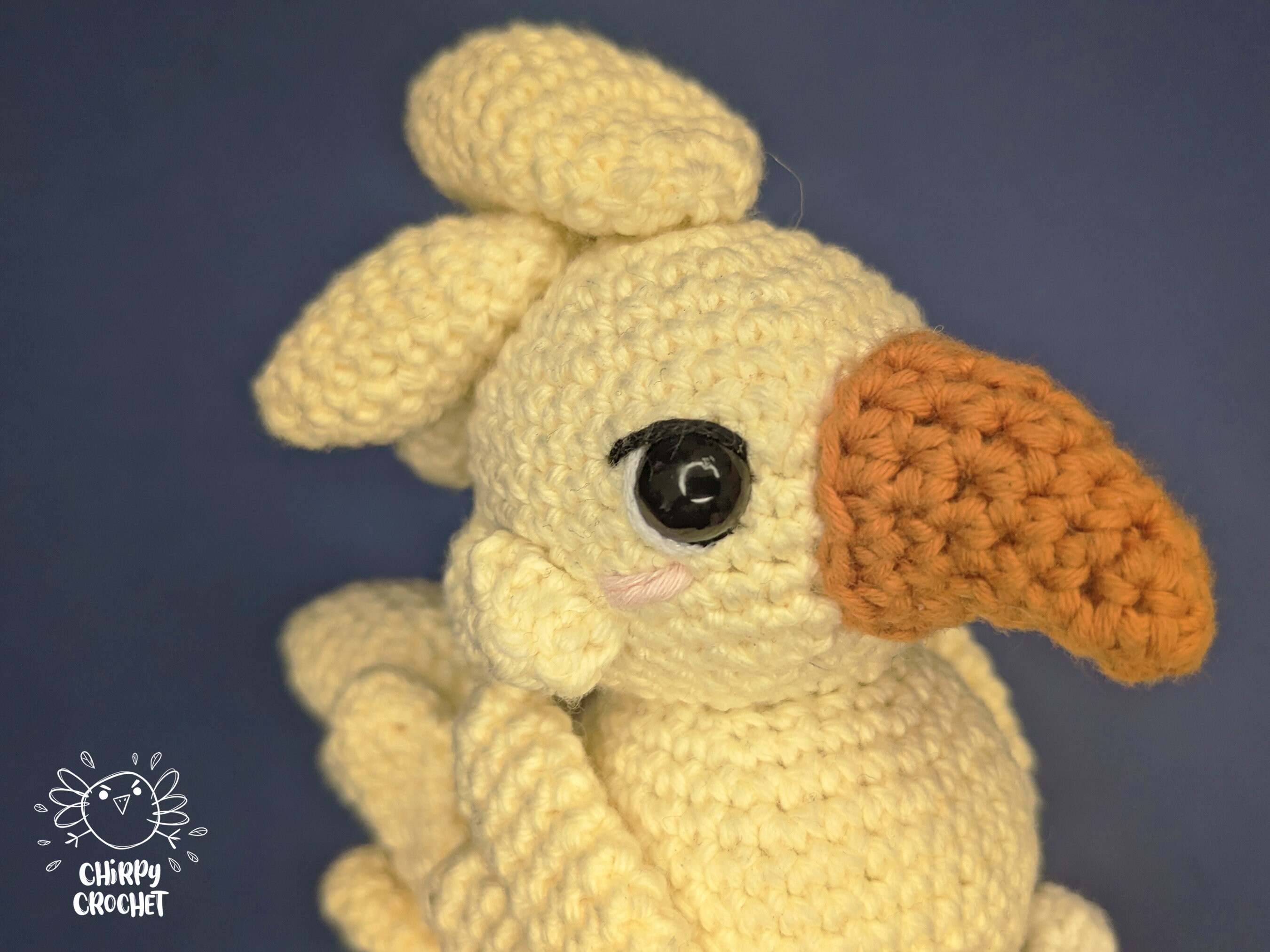 CROCHET PATTERN - Moko the Chocobo- Amigurumi Beginner Friendly Pattern ...