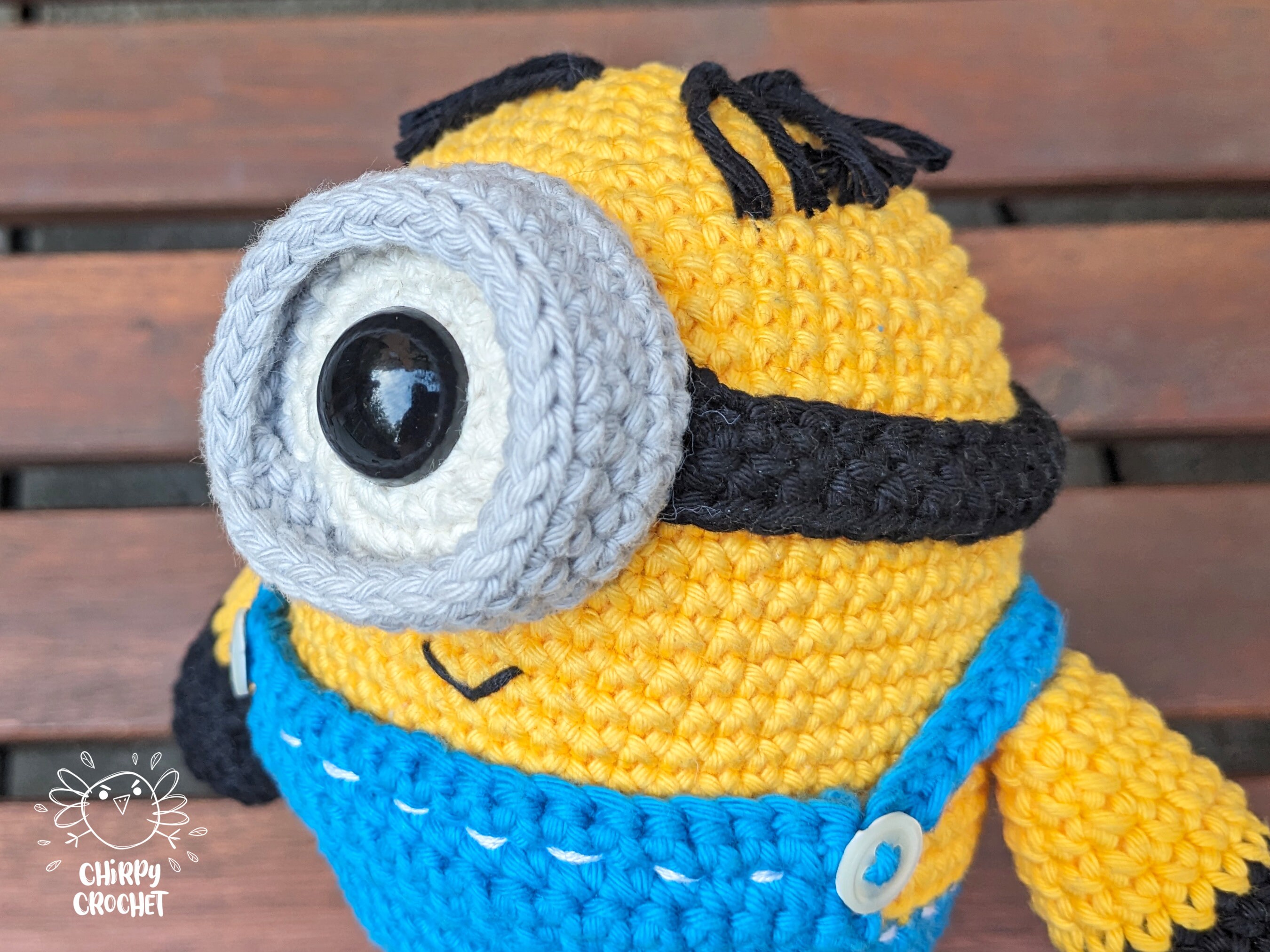 CROCHET PATTERN - Stuart the Minion- Amigurumi Beginner Friendly ...