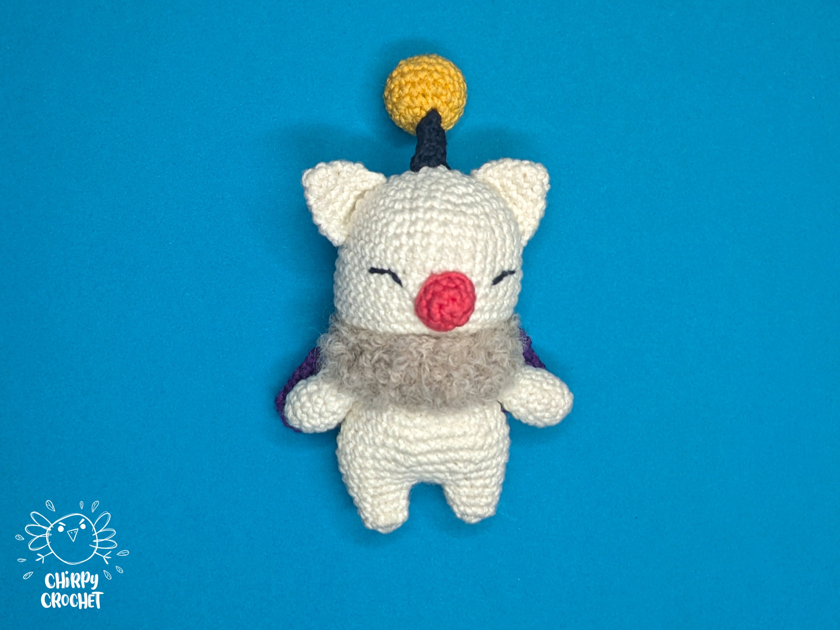CROCHET PATTERN Mogo the Moogle Amigurumi Beginner Friendly Pattern ...