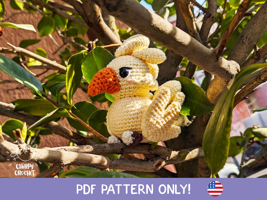 CROCHET PATTERN - Moko the Chocobo- Amigurumi Beginner Friendly Pattern ...