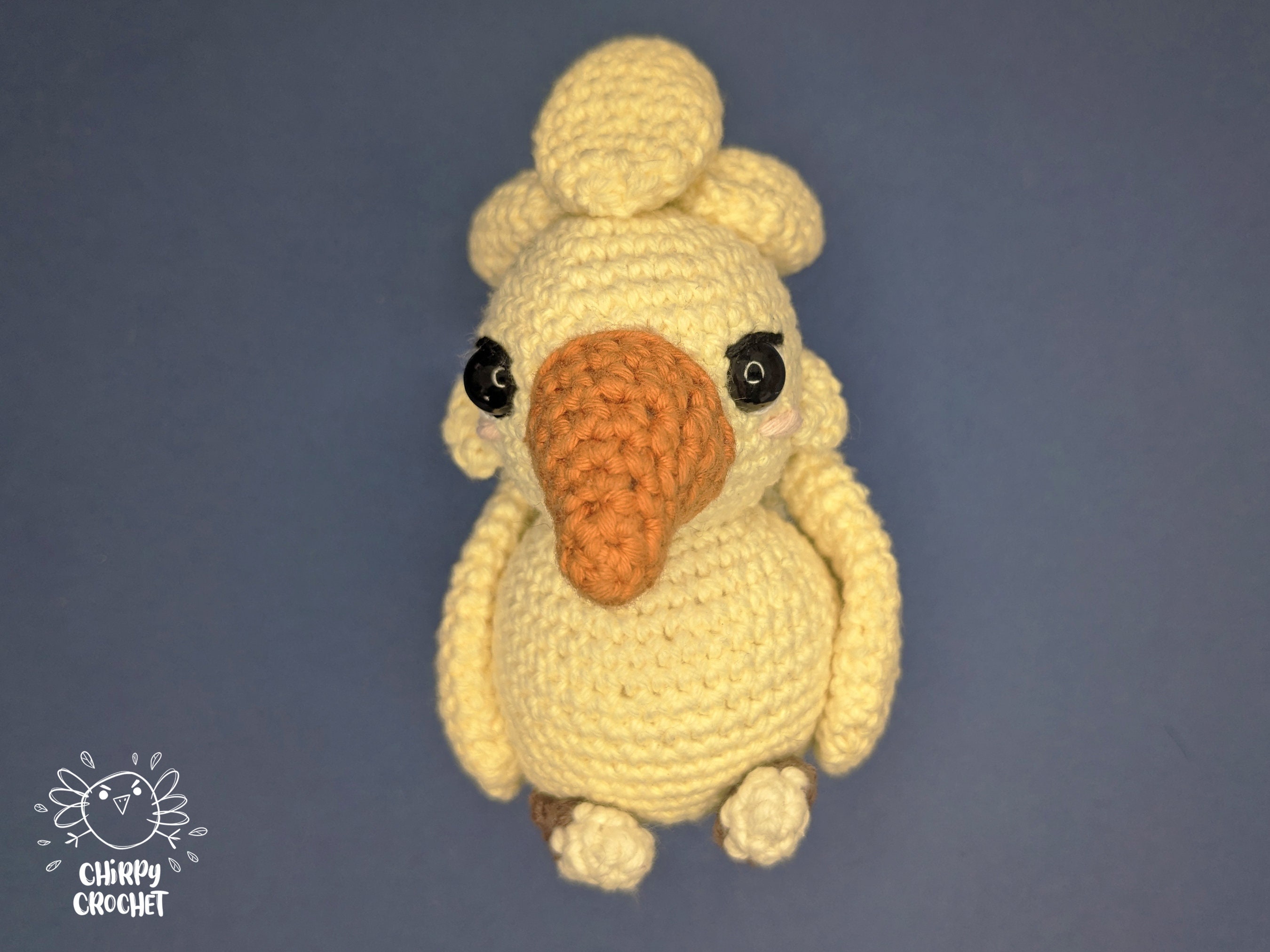 CROCHET PATTERN - Moko the Chocobo- Amigurumi Beginner Friendly Pattern ...