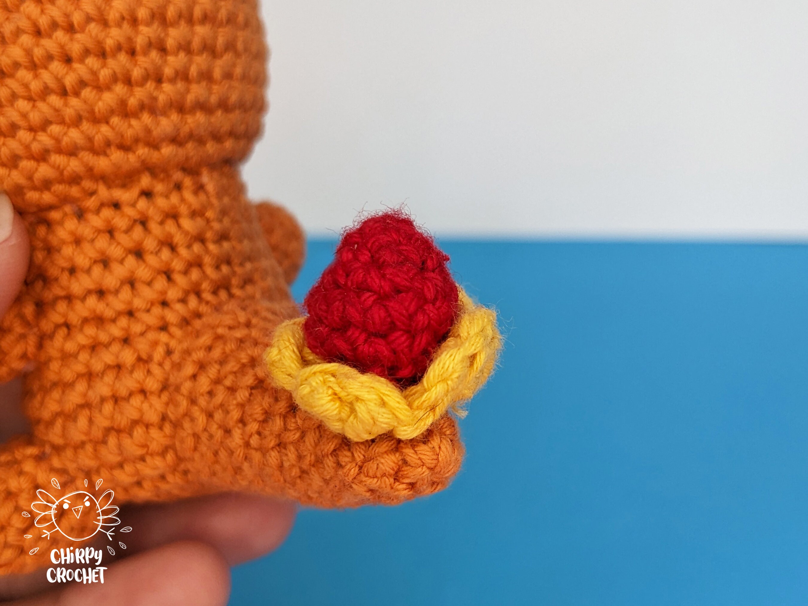 CROCHET PATTERN Charmander Amigurumi Beginner Friendly Pattern Starter ...