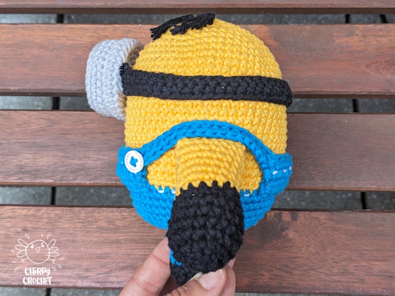 CROCHET PATTERN - Stuart the Minion- Amigurumi Beginner Friendly ...