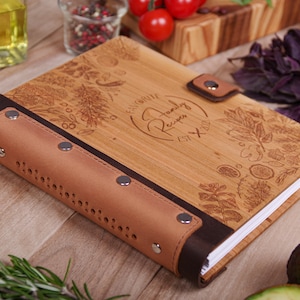 Family Recipe Book, Recipe Journal, Cook Notebook, Custom Recipe Binder ...
