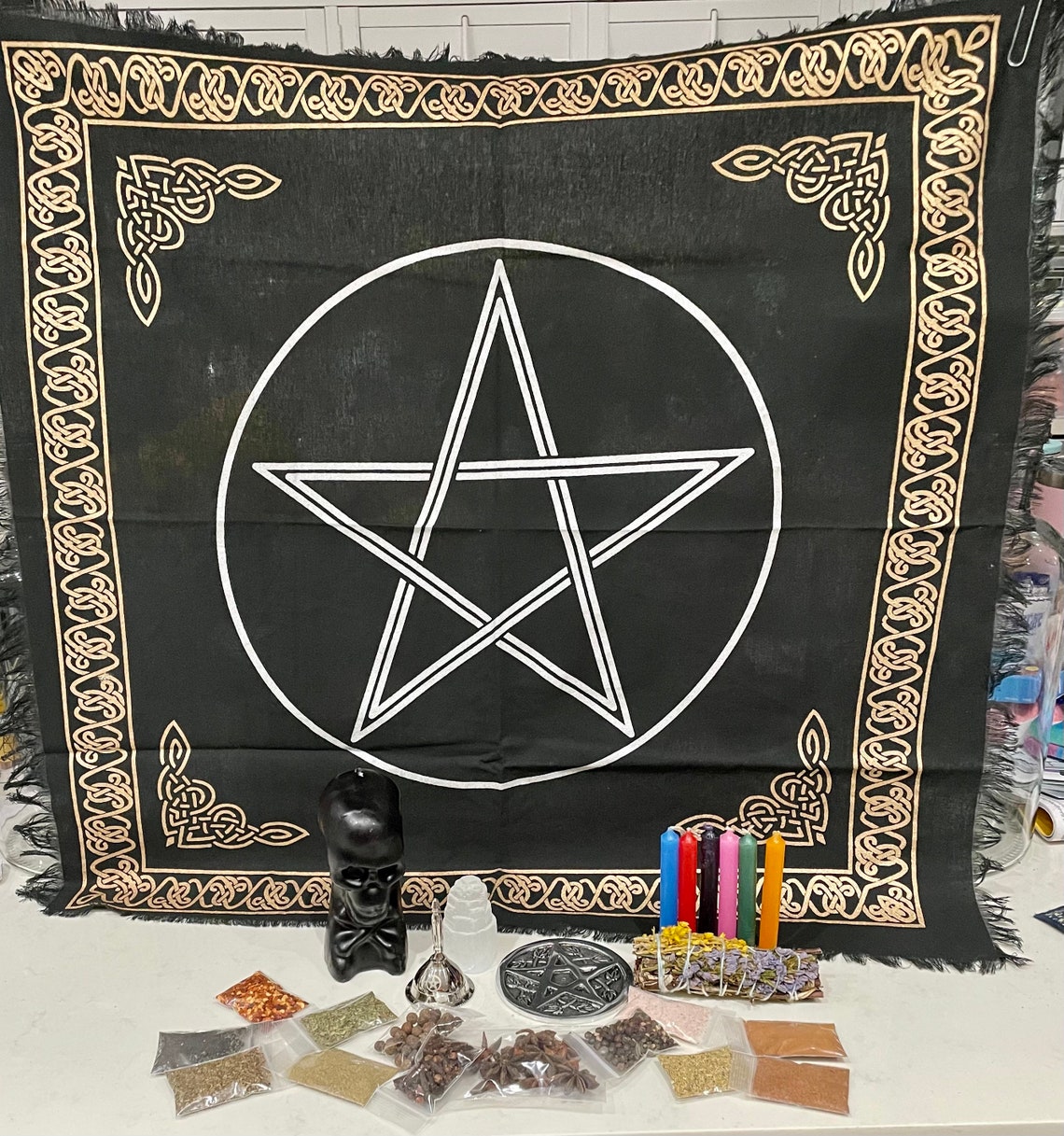 Complete altar kit for beginner or travel | Etsy