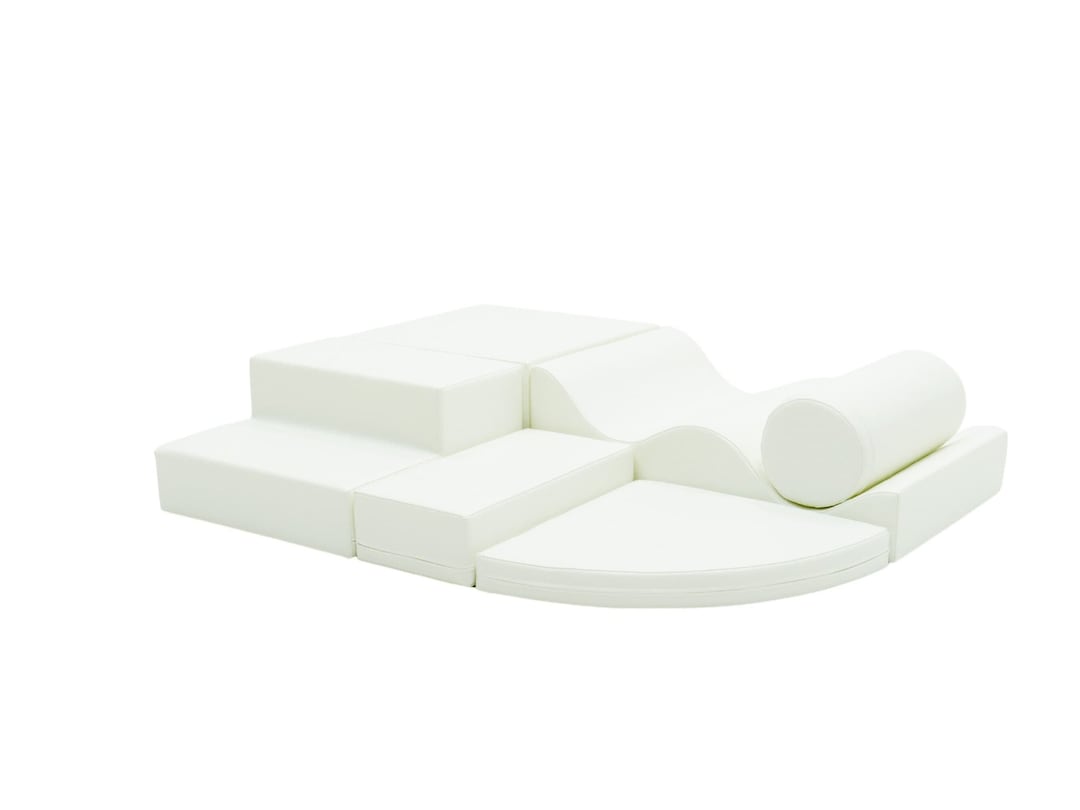 White Edition IGLU Soft Play Blocks, Fun Learning and Climbing ...