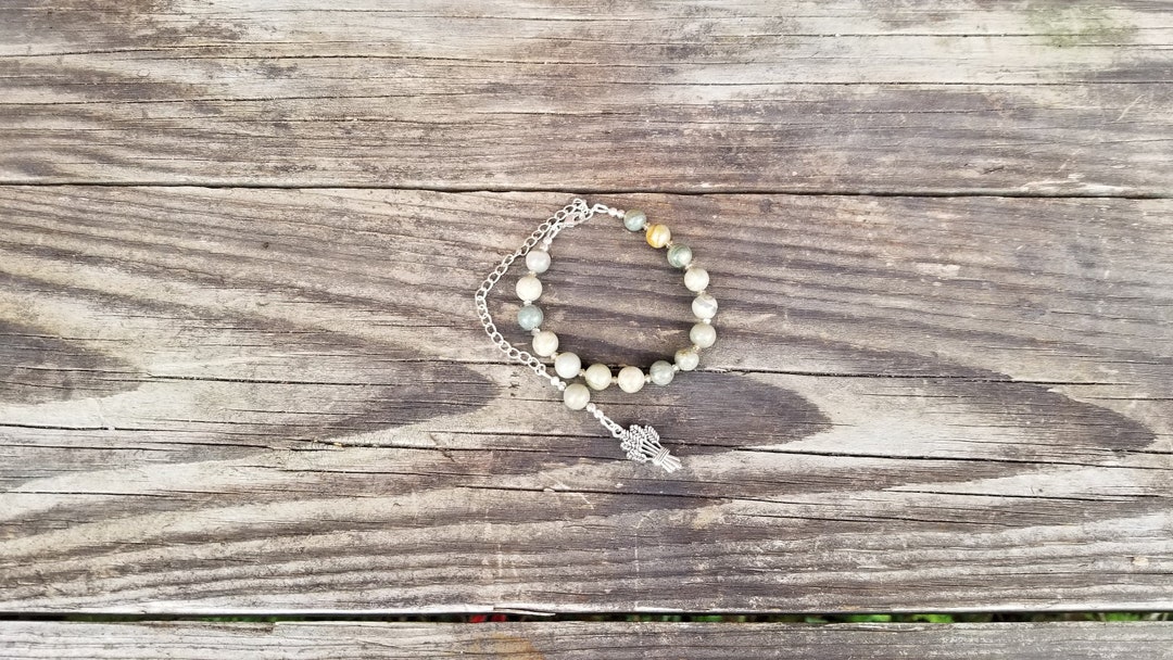Demeter, Greek Goddess of Agriculture Prayer Bead Bracelet Jasper - Etsy