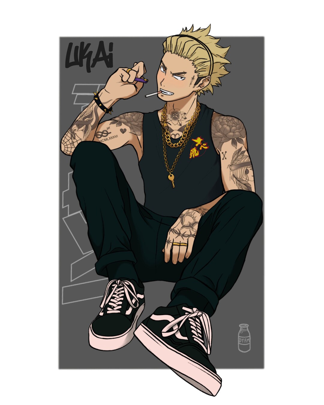 Ukai - Alt Haikyu!! - Etsy