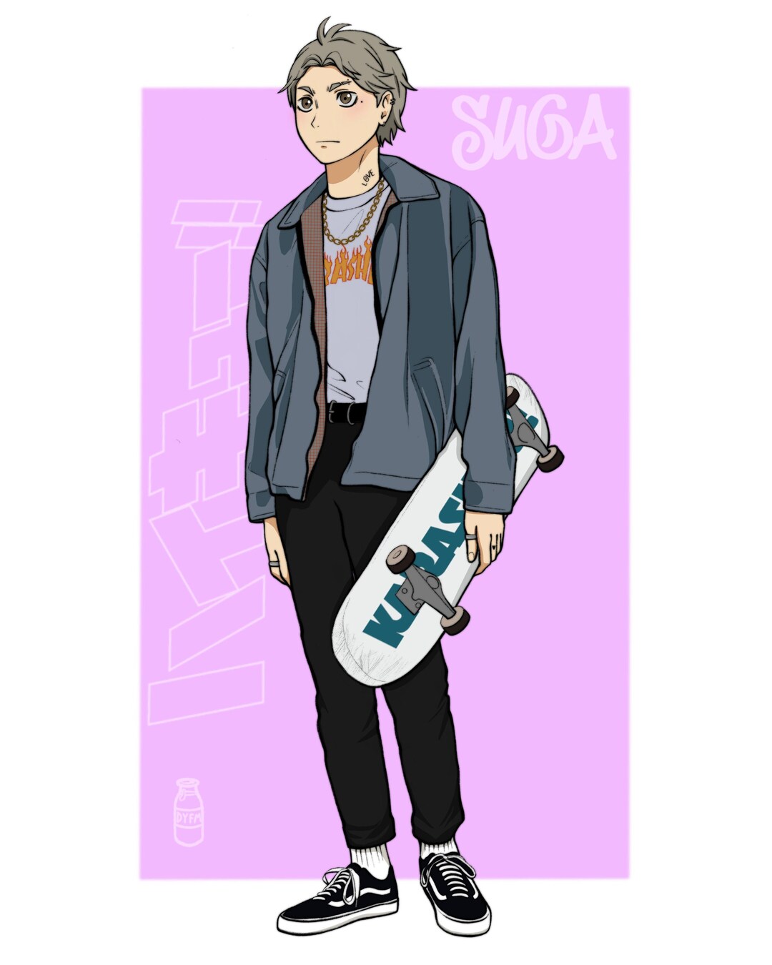 Suga - Alt Haikyu!! - Etsy