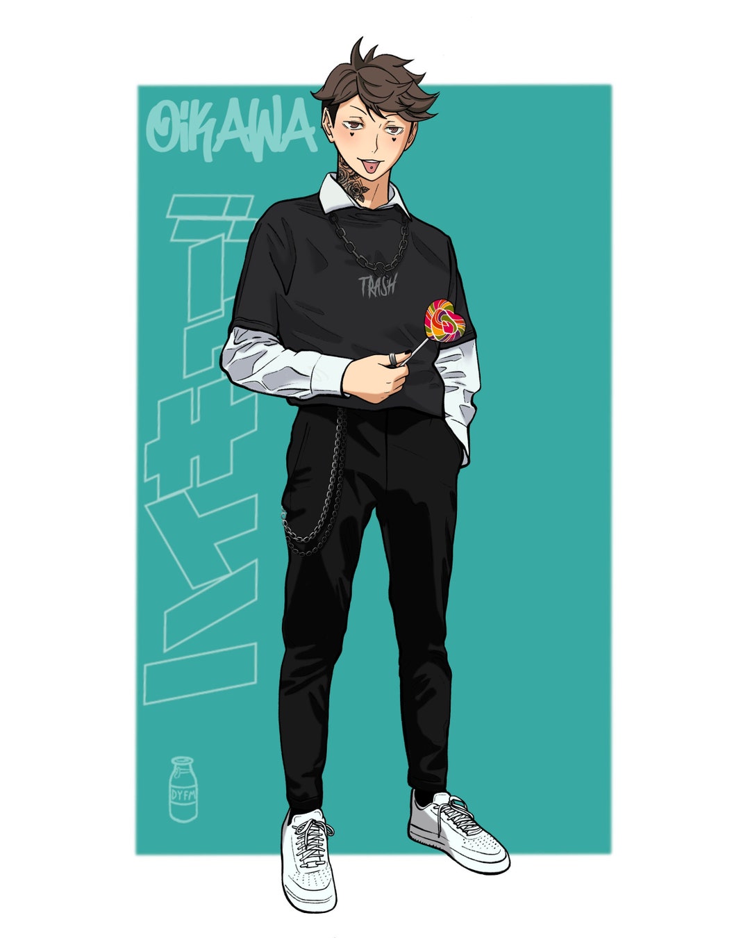 Oikawa Alt Haikyu - Etsy
