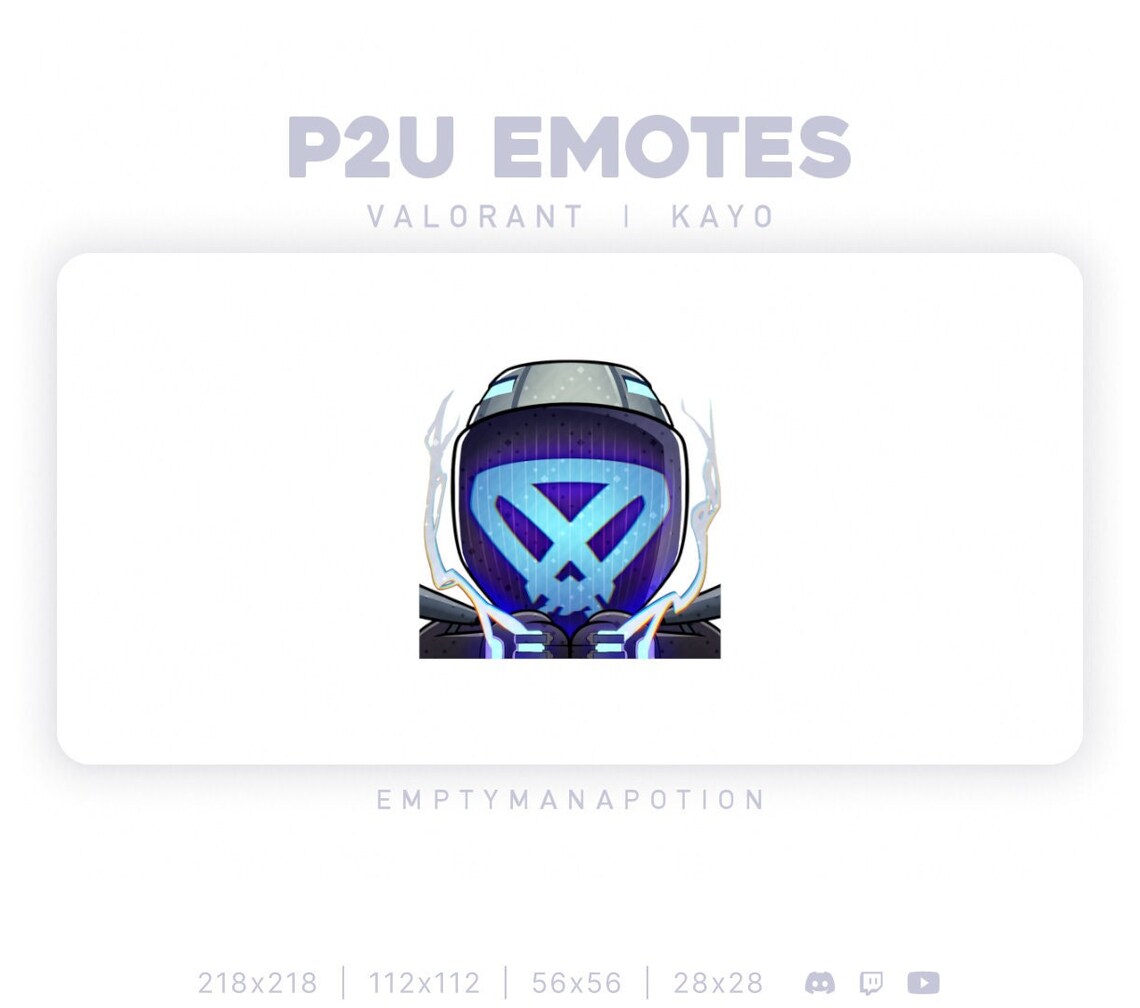 KAY/O Valorant Emote - Etsy