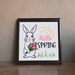 Hello Spring Svg, Bunny With Flowers Svg, Spring Sign Svg, Tulips Svg ...