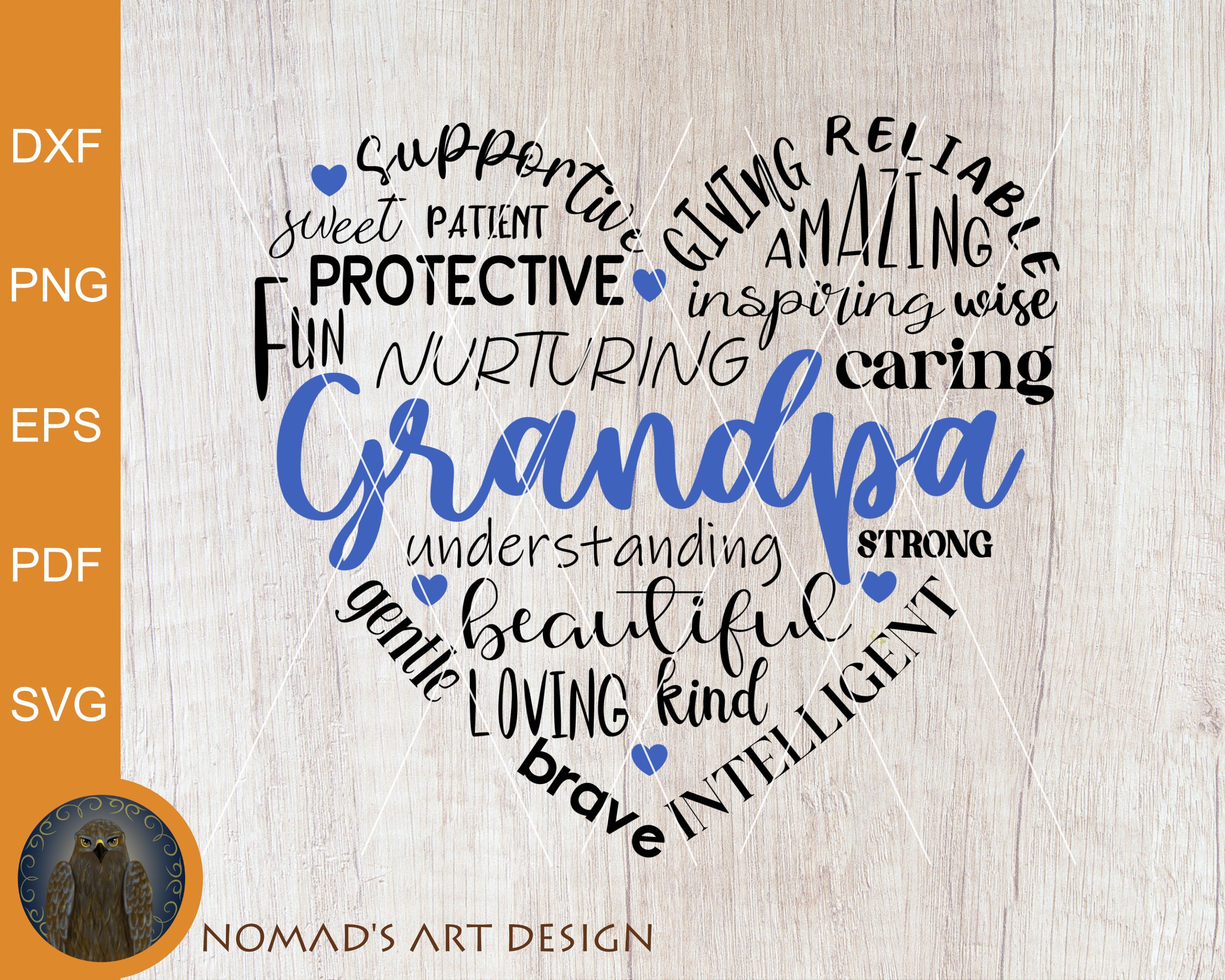 Opa Svg Großvater Svg Herz Svg Vatertagssvg Vatertagssvg | Etsy Österreich