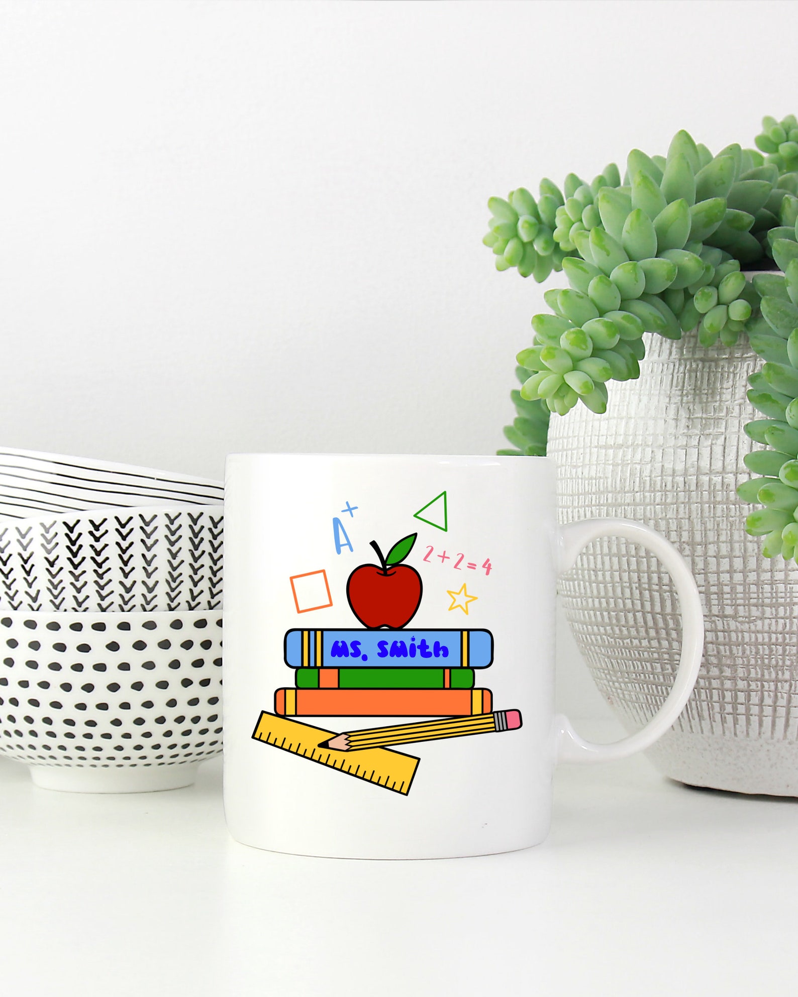 Teacher Monogram Svg Teacher Cut File Teacher Sign Svg - Etsy