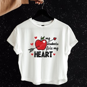 Teacher Valentine Svg, My Students Stole My Heart Svg, Teache Love Svg ...
