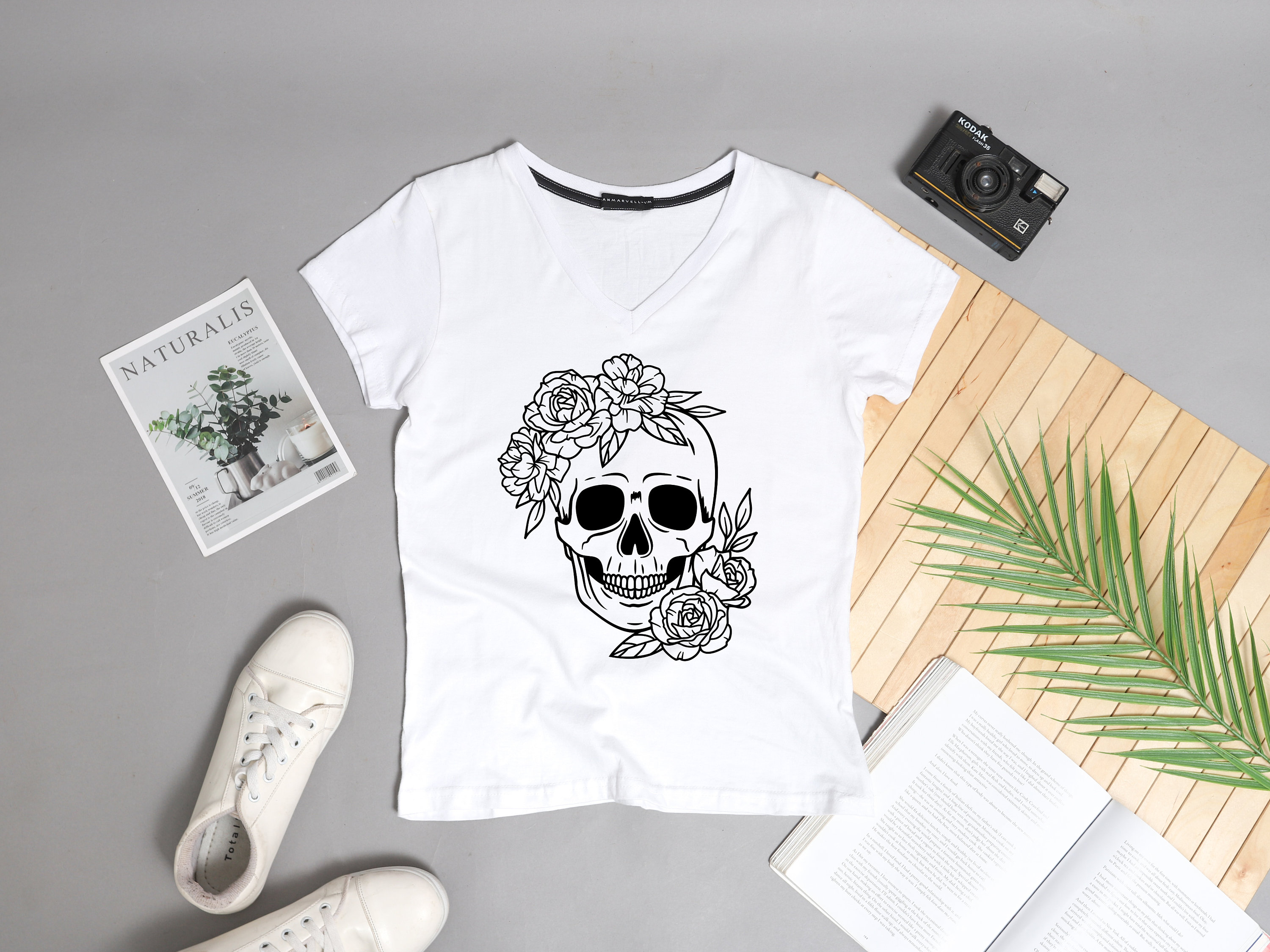 Skull With Roses Svg Layered Svg Sugar Skull Svg Skull Png - Etsy